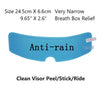 Motorcycle Helmet Anti-Rain and Anti-Fog Visor Treatment – Bikers Run
