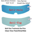 Motorcycle Helmet Anti-Rain and Anti-Fog Visor Treatment – Bikers Run