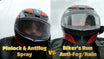 Motorcycle Helmet Anti-Rain and Anti-Fog Visor Treatment – Bikers Run