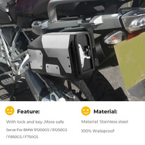 KEMiMOTO Pannier Style Side Tool Box For BMW R1250GS/GSA & R1200GS/GSA ...