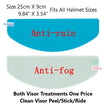 Motorcycle Helmet Anti-Rain and Anti-Fog Visor Treatment – Bikers Run