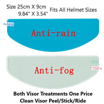 Motorcycle Helmet Anti-Rain and Anti-Fog Visor Treatment – Bikers Run
